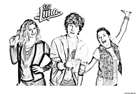 L Vres Marchand De L Gumes Puissance Coloriage Soy Luna Patin A