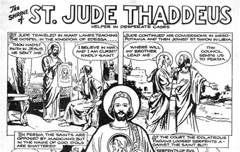 Shrine Of Saint Jude Thaddeus Catholic Coloring Page