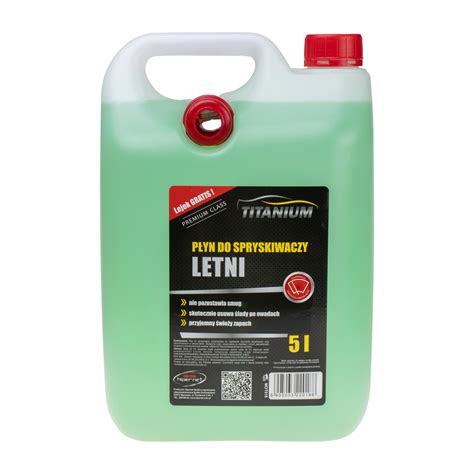 Płyn do spryskiwaczy letni lejek Titanium 5l Titanum