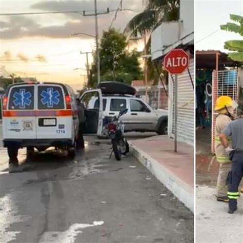 Explosión por tanque de gas en vivienda de Chetumal