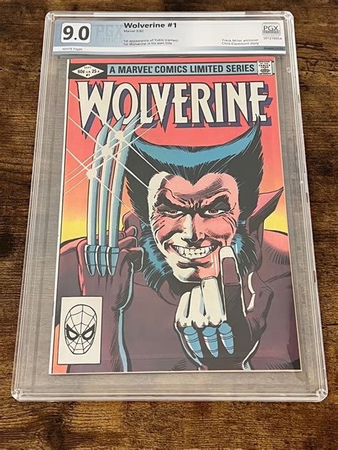 Wolverine 1 1982 9 0 PGX 501276954 Frank Miller C A P Direct