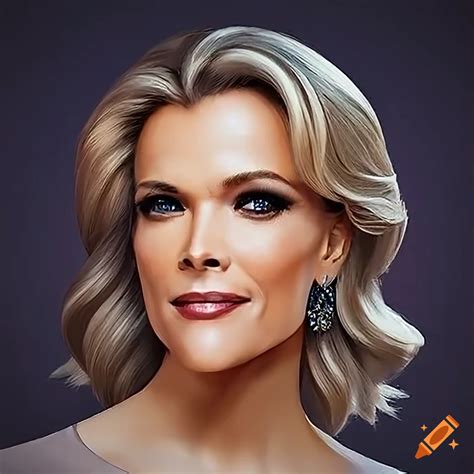 Highly Detailed Portrait Of Megyn Kelly In Ultra Realistic Artistic
