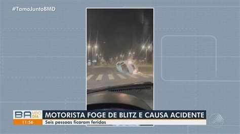 Motorista Que Fugiu De Blitz Na BA Abandonou Esposa E Outras 2 Pessoas