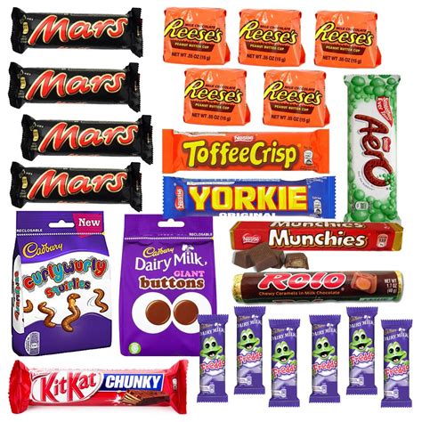 Buy The 23 Pieces MEGA Chocolate Hit Cadbury Nestle Mars Reeses