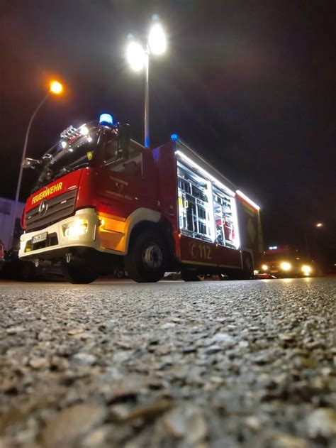 Gasaustritt im Gebäude Freiwillige Feuerwehr Röthenbach