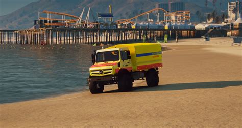 KNRM Mercedes Unimog U 1300 L FiveM Services