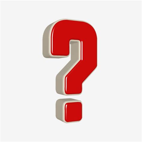 3d Question Mark Icon Png