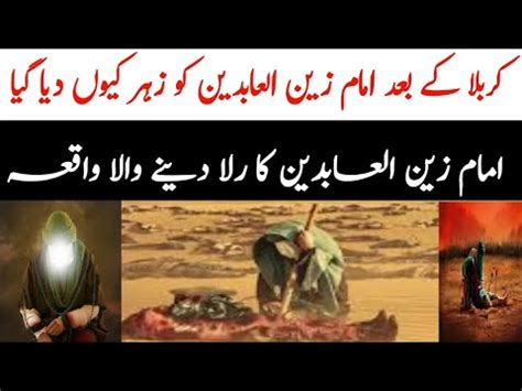 Who Gave Poison To Imam Zainulabdeen Why Did Imam Zainulabdin Go To