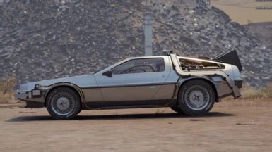 Delorean Dmc Btf Back To The Future At Cyberpunk Nexus Mods