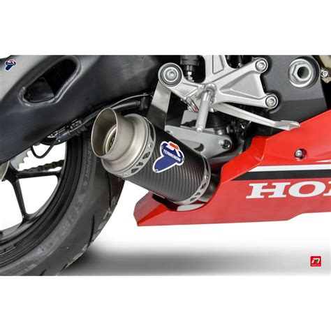 Slip On Exhaust Termignoni Round Carbon For Hona CBR 1000 RR 2017 2019