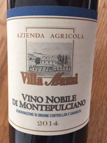 Azienda Agricola Villa Mazzi Vino Nobile Di Montepulciano Vivino US