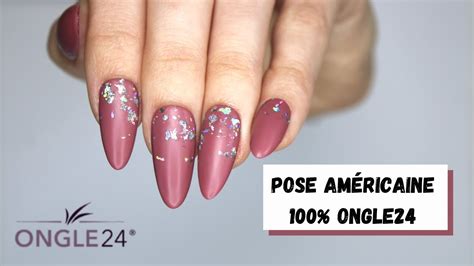 Je test la pose Américaine 100 Ongle24 nail art inspiration Khun