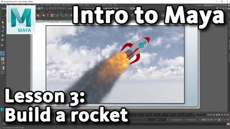 Intro To Maya Lesson 3 10 3D Modeling Your First Model YouTube