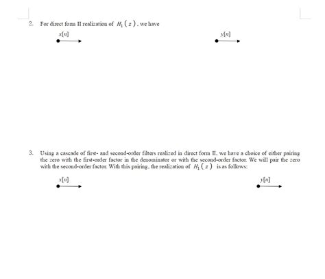 solved consider a cau sal linear shift invariant filter with