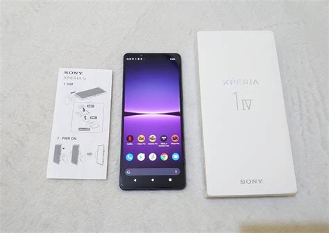 Sony Xperia 1 Iv Mark 4 5G Pajak Resmi Imei Terdaftar Telepon Seluler