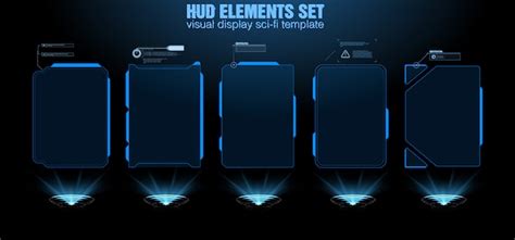 Dise O De Pantalla De Interfaz Futurista Vector Hud Vector Premium
