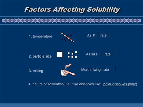 Ppt Factors Affecting Solubility Powerpoint Presentation Free