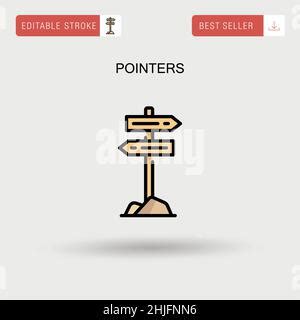 Pointer Cursor Icon Sign Pointers Computer Web Hand And Arrows Click