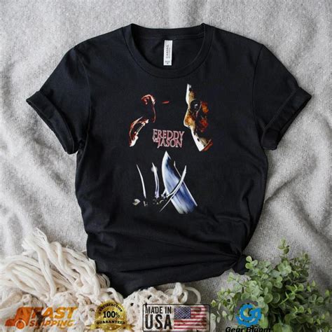 Freddy Krueger Vs Jason Voorhees Movie Poster Shirt Gearbloom