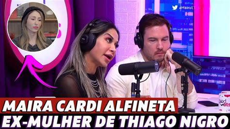 Maíra Cardi alfineta ex mulher de Thiago Nigro e é detonada Pessoa