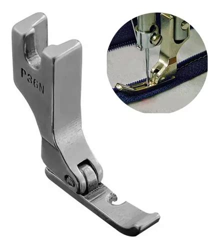 Calcador Zíper Estreito Lado Direito Reta Industrial Pfaff