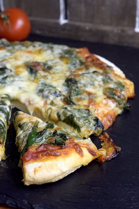 Spinat Pizza Aus Dem Thermomix ZauberTopf
