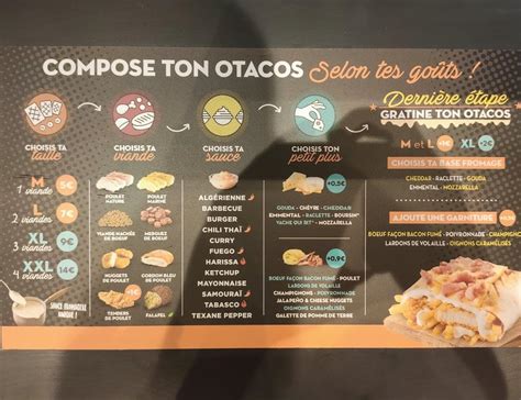 Menu at O tacos restaurant Saint Raphaël