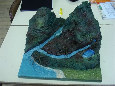 ACTIVE FIT Maqueta para tipos de relevo e meios aquáticos