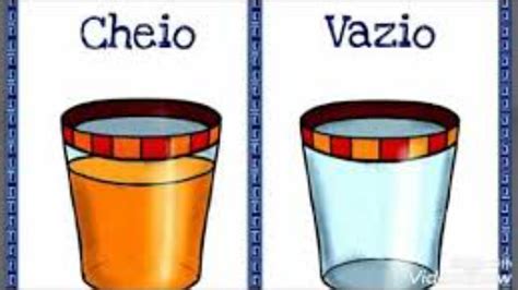 Atividade Cheio Vazio Educação Infantil BRAINCP