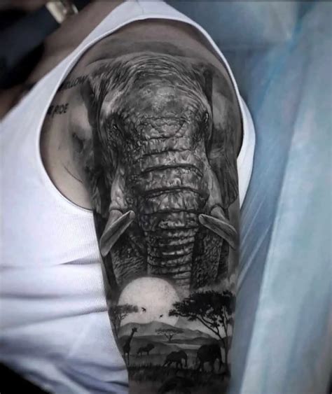 33 Elegant Elephant Tattoo Ideas For Men Women In 2023