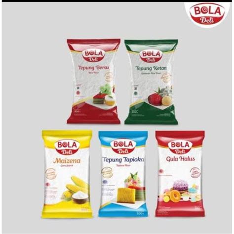 Jual Tepung Bola Deli 500gr Tepung Tapioka Tepung Beras Tepung