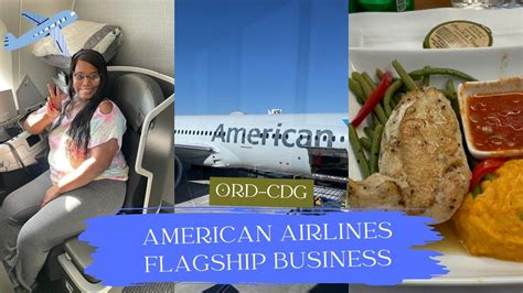AMERICAN AIRLINES BOEING 787 9 FLAGSHIP BUSINESS CLASS CHICAGO ORD