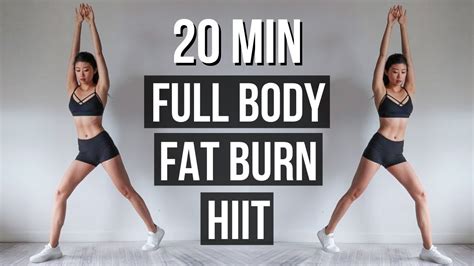 15 DAY BURN FULL BODY FAT 20 Min HIIT With No Jumping Options Emi