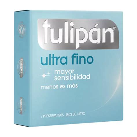 Preservativos Tulipán ultra fino Comprá en Reina Mora