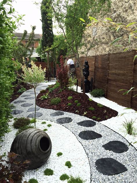Jardin Japonais Et Zen Dcpaysage Jardin Asiatique Fer Acier Effet