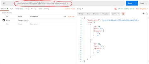 C OData Filter For String Array Collection Stack Overflow
