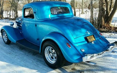Ford Three Window Coupe Henry Steel Body Period Hot Rod Cool