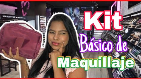 Kit de maquillaje básico para principiantes Que comprar Yerenis