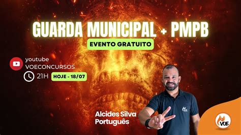 Concursos Guarda Municipal PMPB YouTube