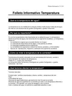 Qué es la temperatura del agua Por qué es importante qu 233 es la