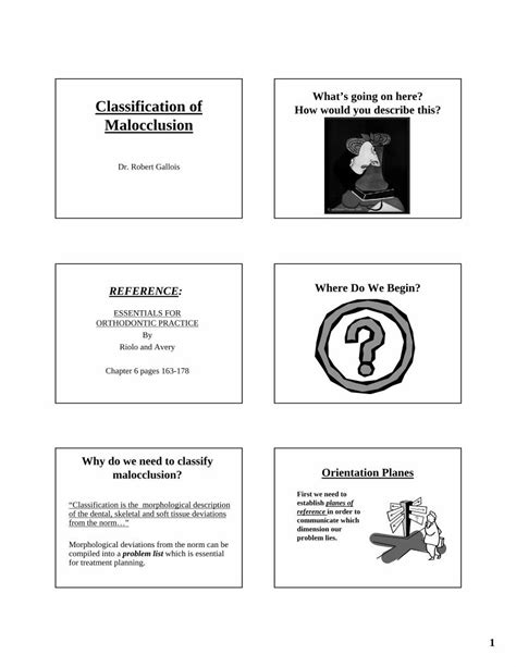 PDF Angle S Classification Of Malocclusion DOKUMEN TIPS