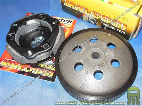 Kit embrayage cloche clutch bell MALOSSI Ø107mm pour scooter APRILIA