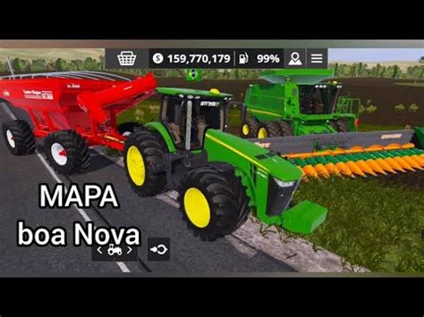 FS20 MAPA BOA NOVA MODS brasileiros e várias culturas e animais