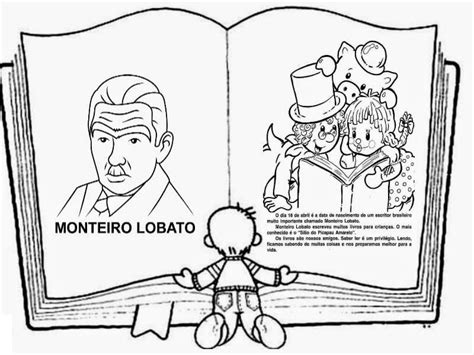 20 Atividades Sobre Dia De Monteiro Lobato Para Imprimir Online Porn