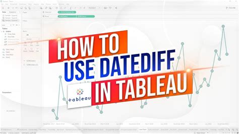 how to use the datediff function in tableau youtube