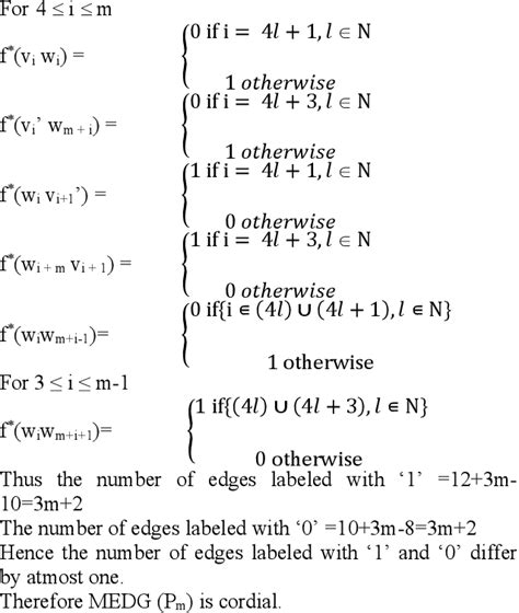 figure 1 from cordial labelings on middle graph of extended duplicate graph of path semantic