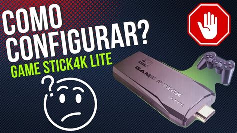 Como Configurar O Game Stick 4k Lite YouTube