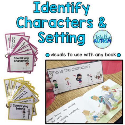 Identifying Characters And Setting Story Elements Special Education