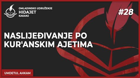 Naslije Ivanje Po Kur Anskim Ajetima Dr Zijad Ljaki Youtube