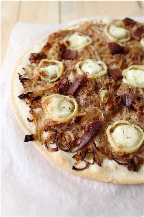 Tarte aux oignons et chèvre chefNini